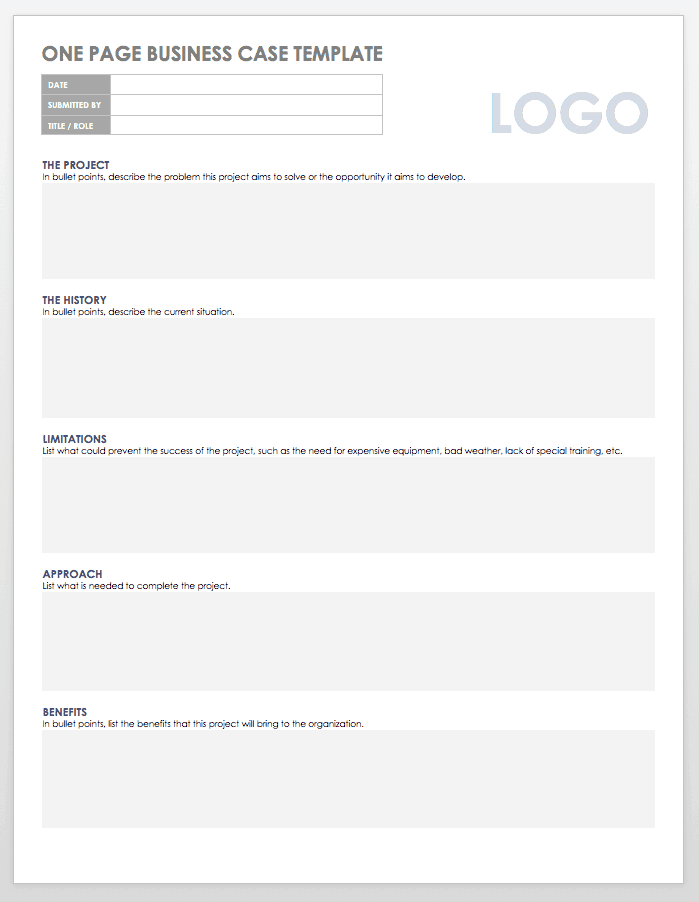 Business Case Study Analysis Template