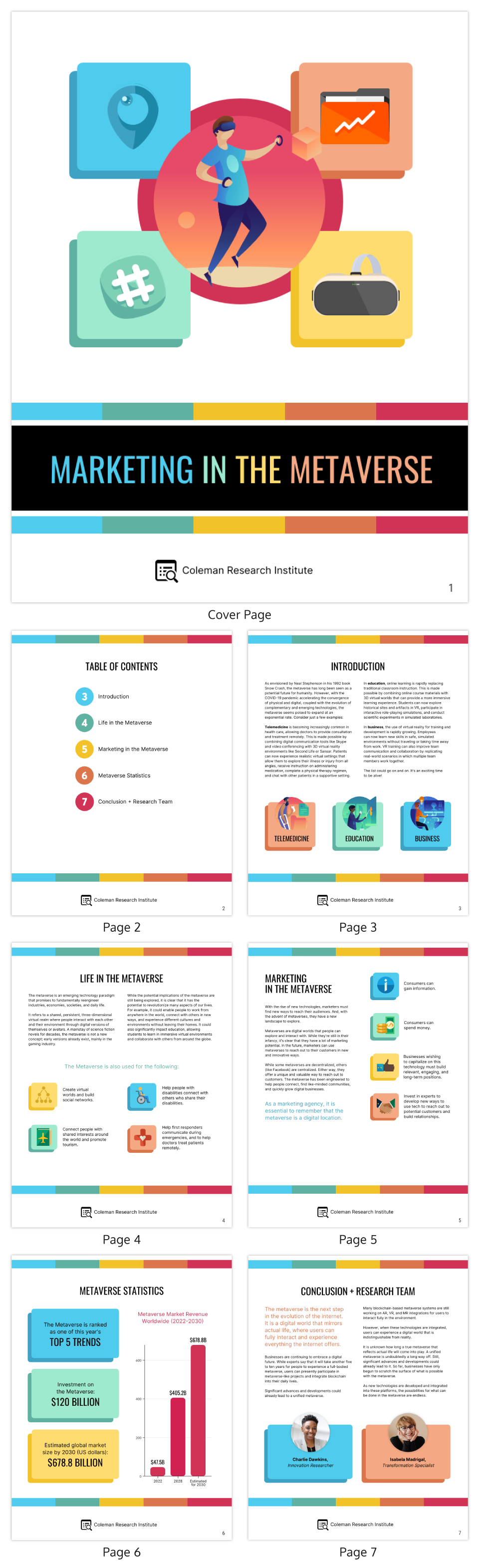 Market Research Analysis Report Template