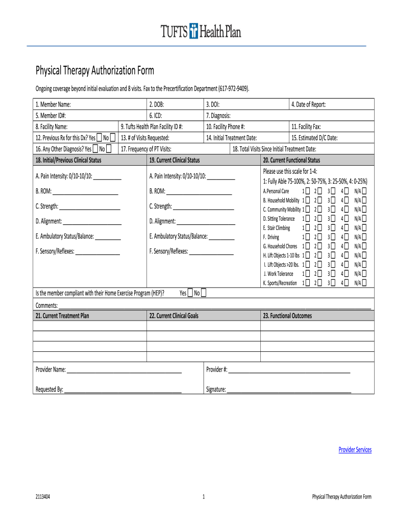 Physical Therapy Acute Care Evaluation Template