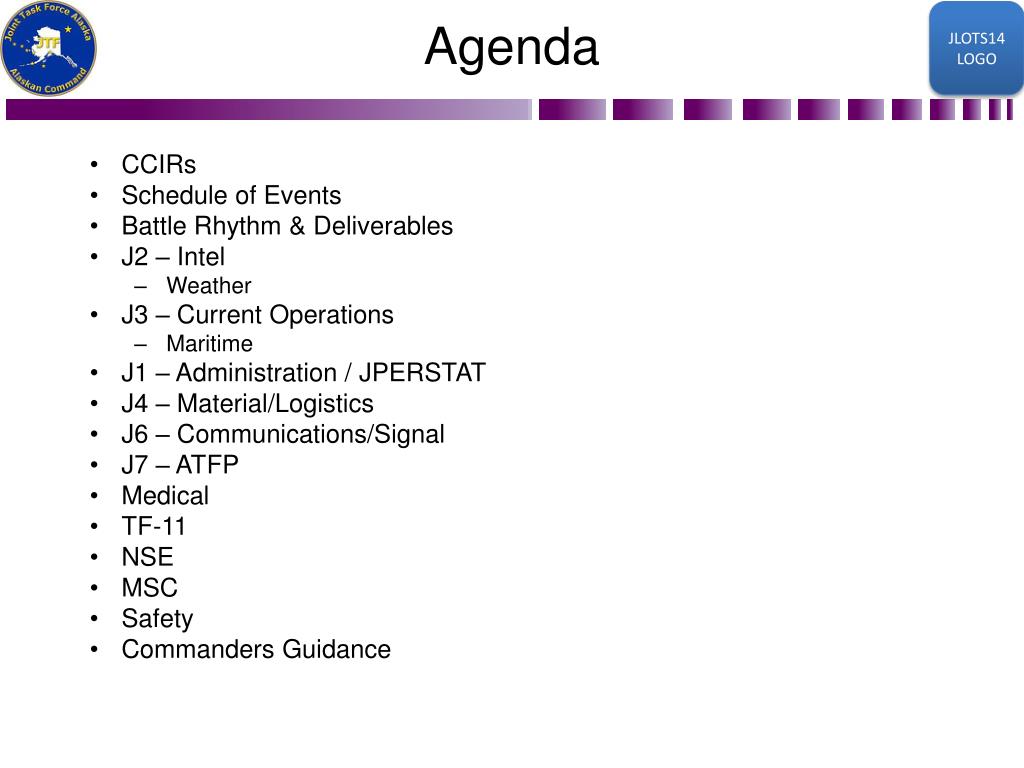 Battle Update Brief Template